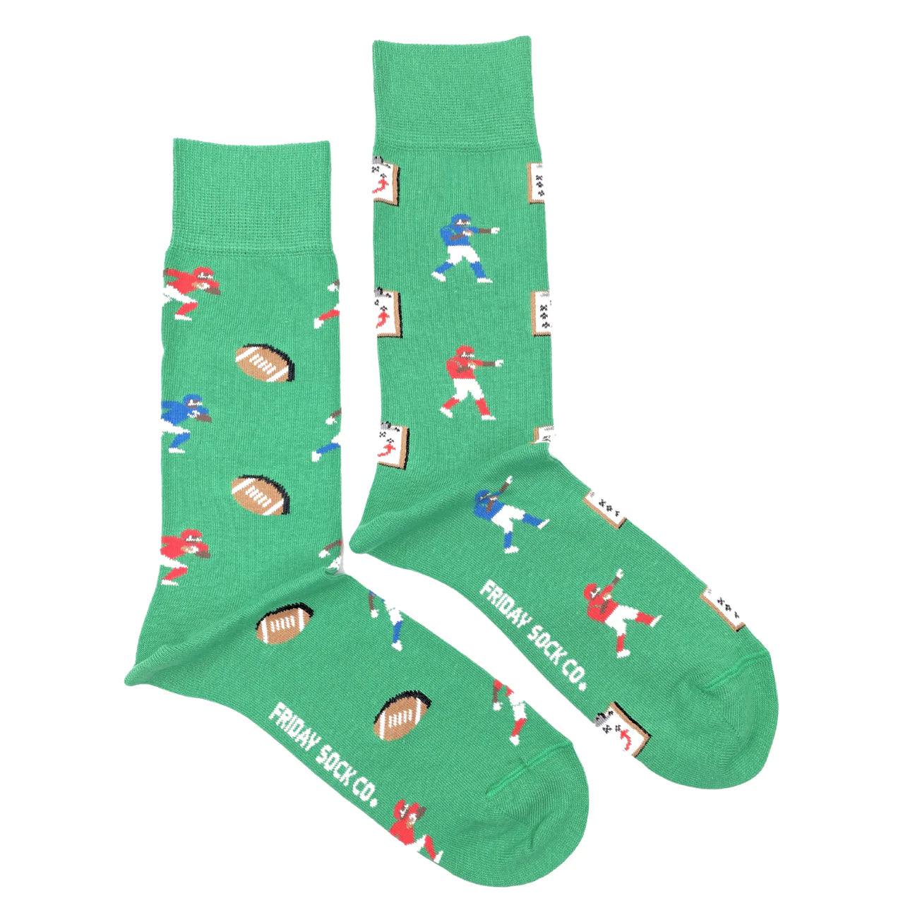 Socks - Large - Football Players – Twisted Goods